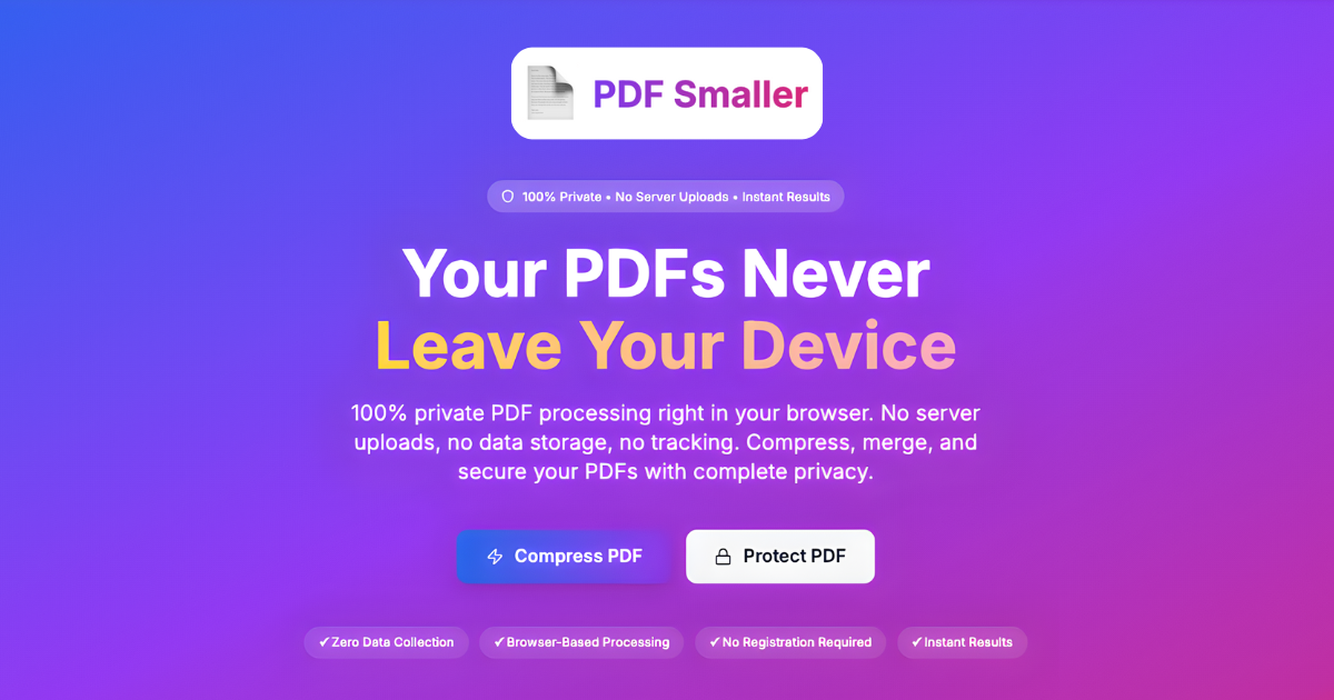 Sign PDF - Add Signature to PDF Online Free | PDF Smaller